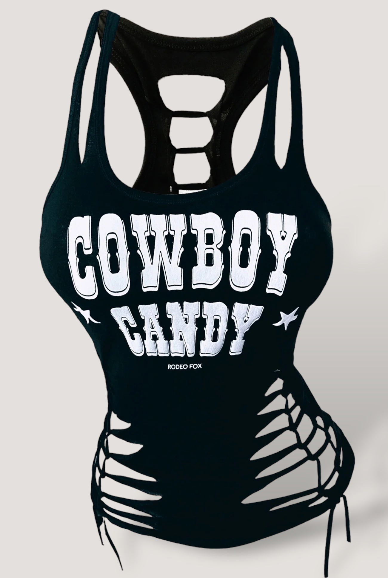 Cowboy Candy Country Yallternative Slashed Tank Top – Demi Loon Cowboy Candy Country Yallternative Slashed Tank Top – Demi Loon